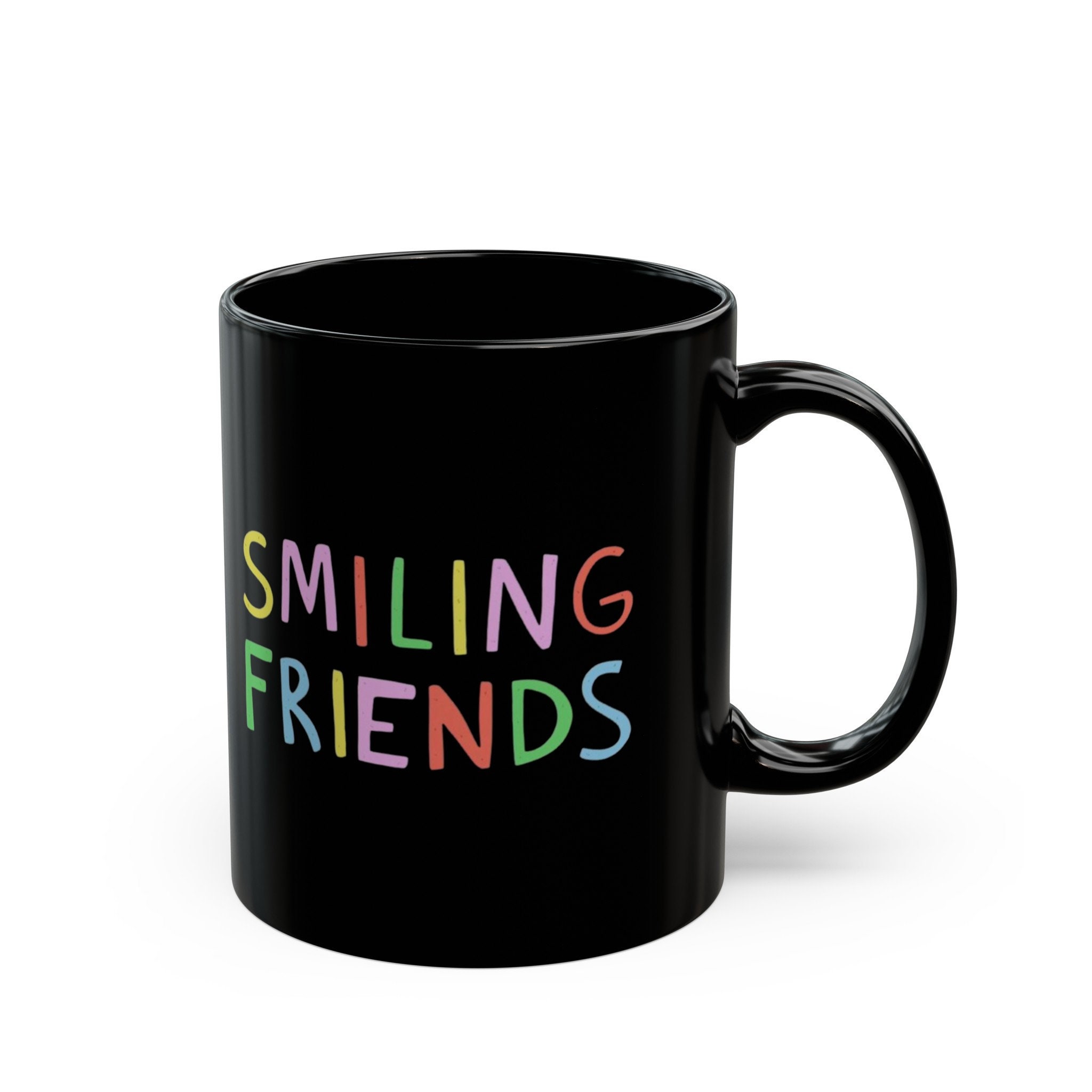 Smiling Friends Mug Logo Title Screen (birthday Gift for Adult Swim ...