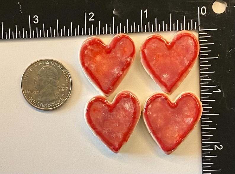Ceramic Hearts - Etsy
