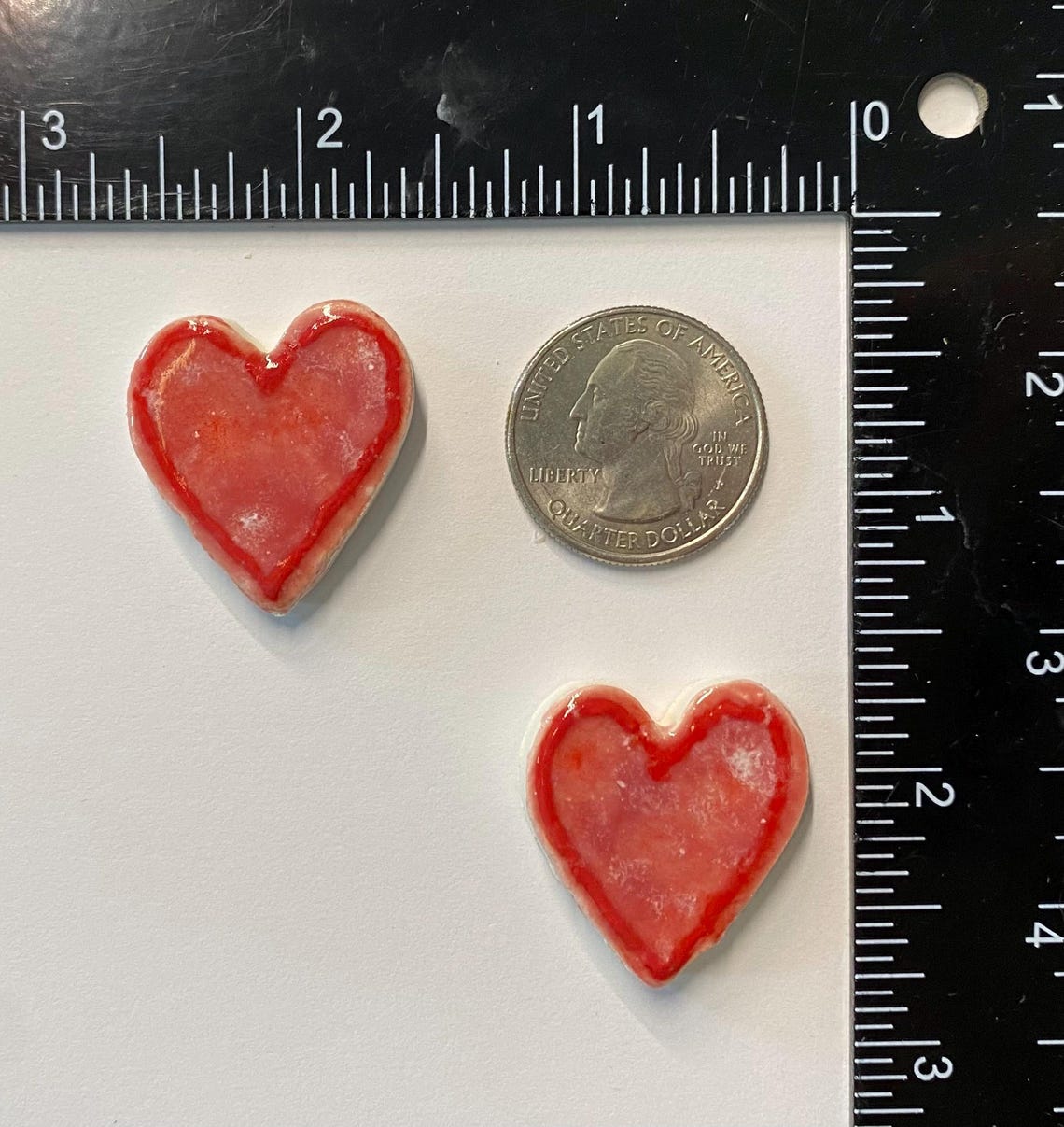 Ceramic Hearts - Etsy