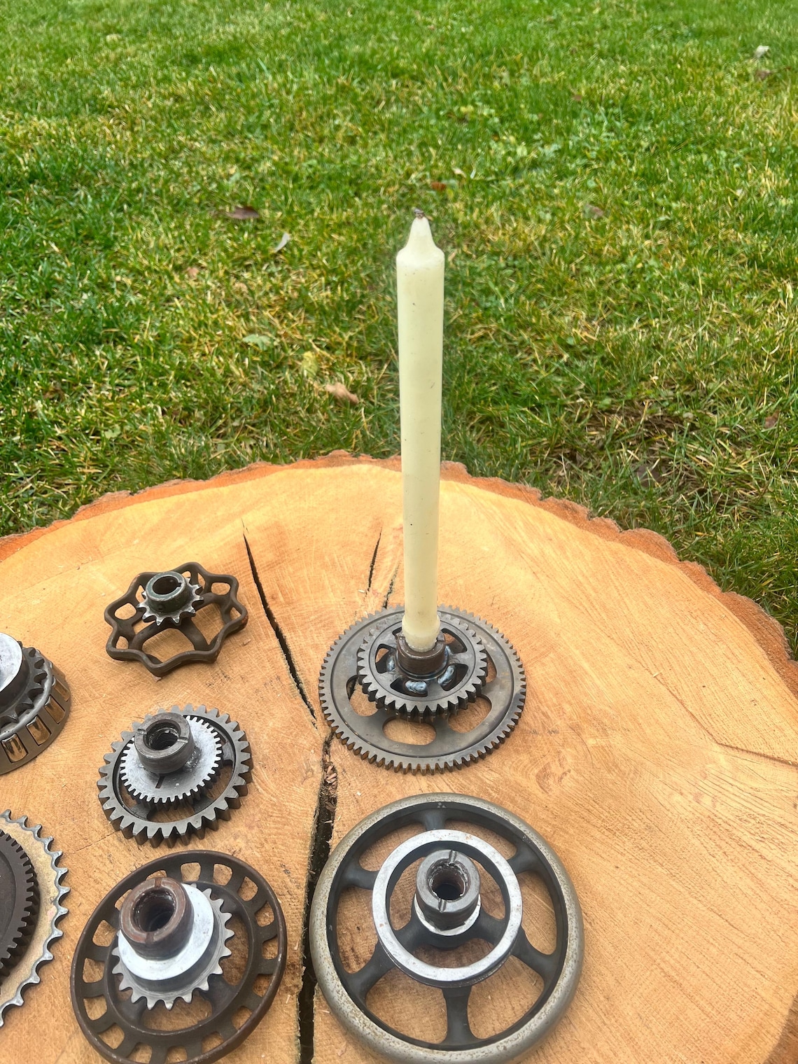 Industrial Candle Holder - Etsy