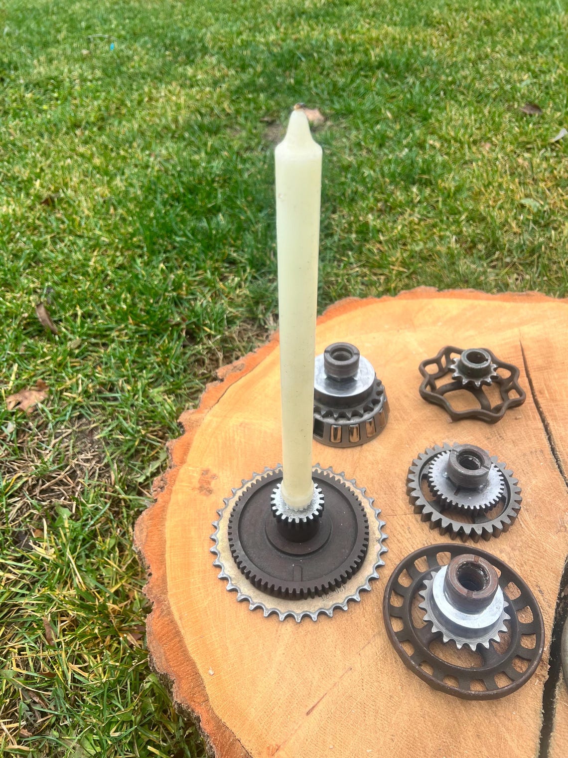 Industrial Candle Holder - Etsy