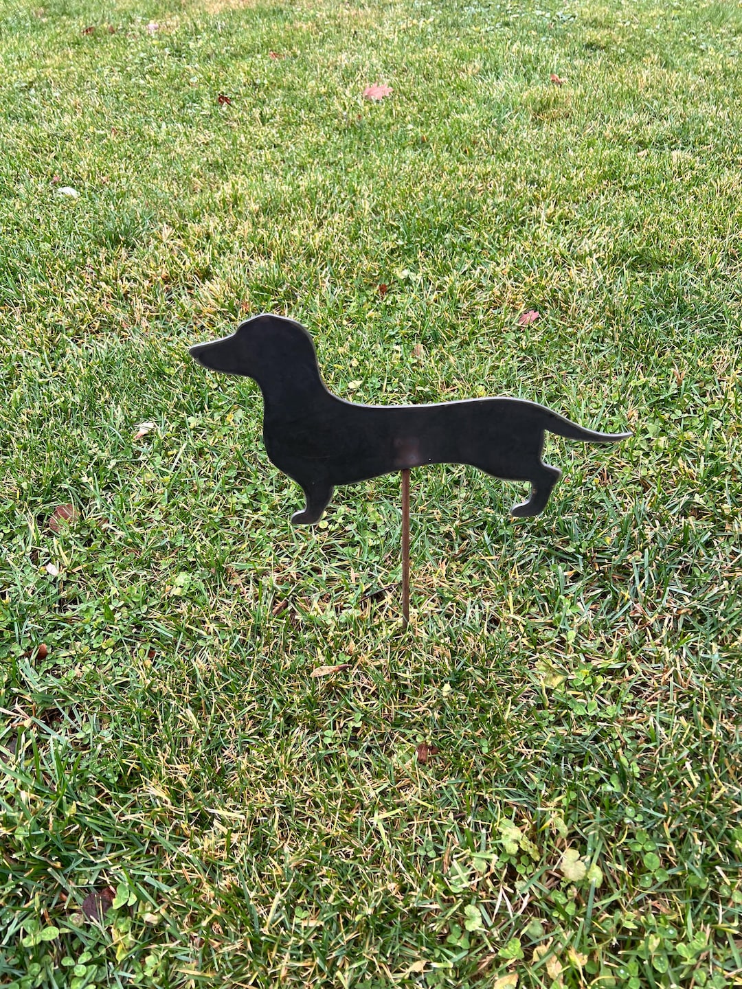 Metal Weiner Dog - Yard Sign - Etsy