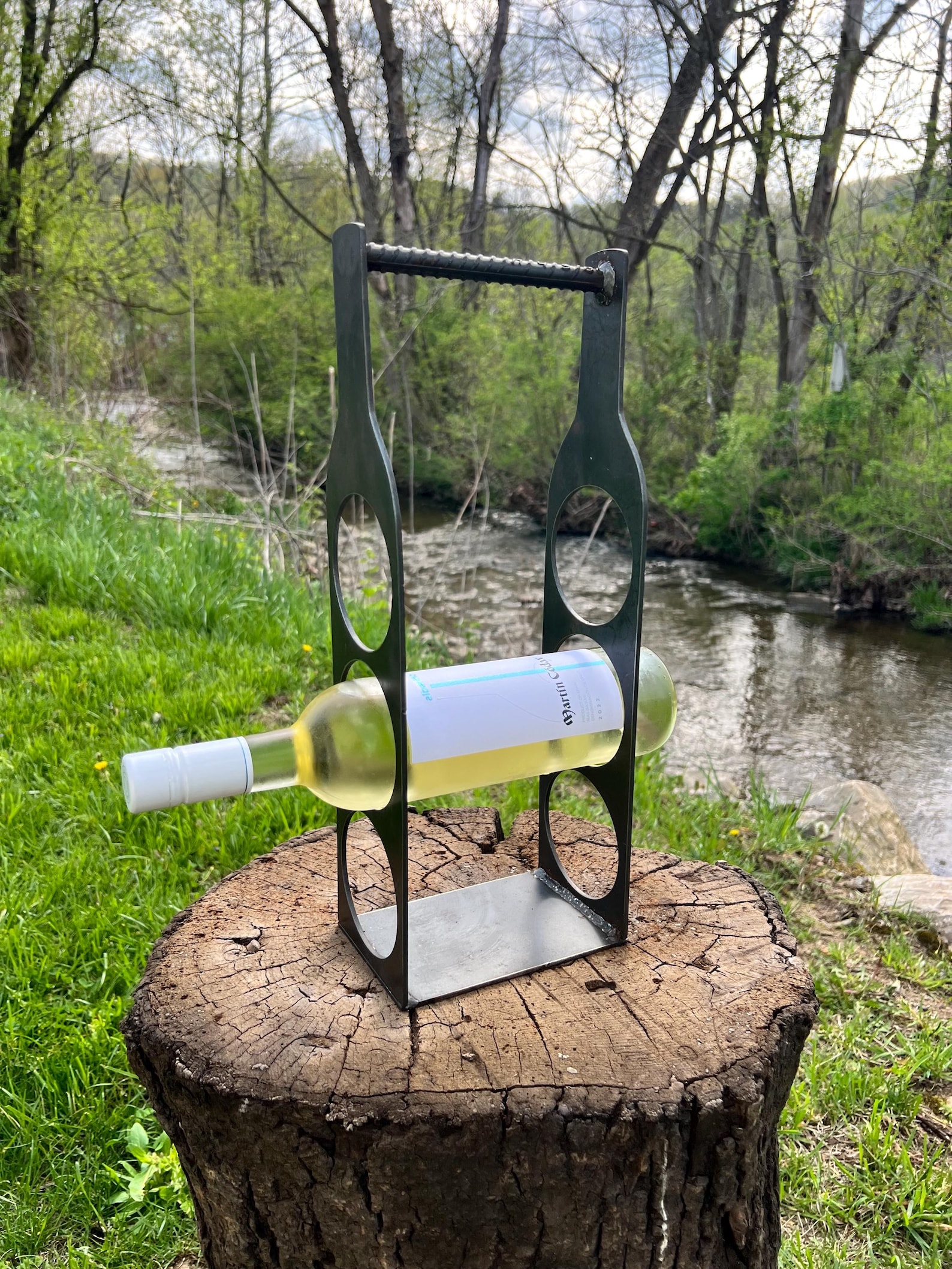 Industrial Metal Wine Rack - Etsy