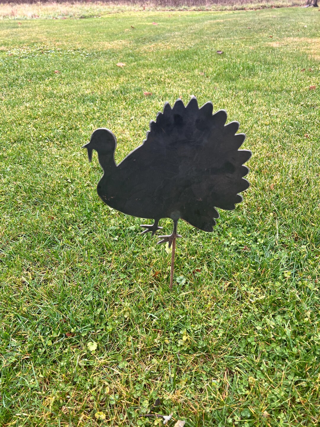 Metal Turkey - Yard Sign - Etsy