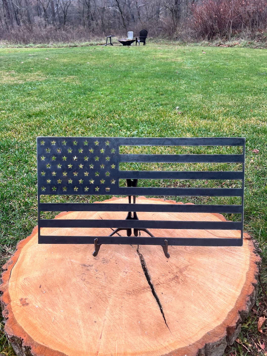 Metal American Flag - Etsy