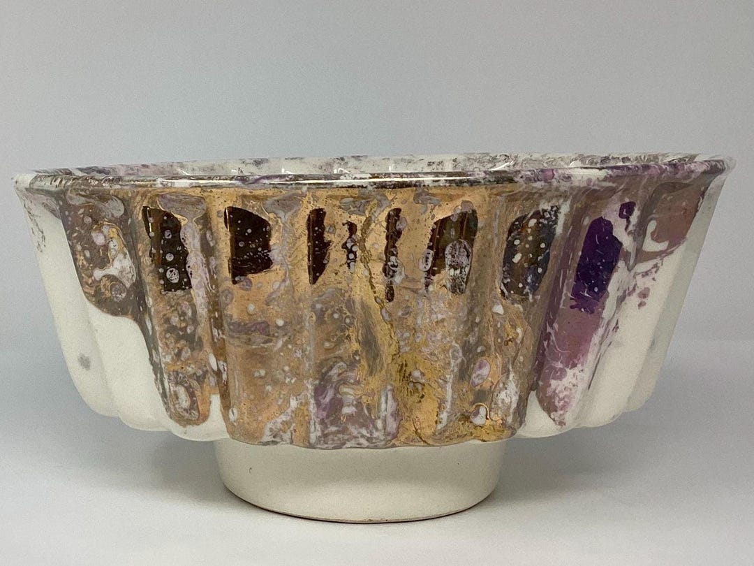 Vintage Antique 1957 Lane & Co Van Nuys of California Planter Bowl - Etsy