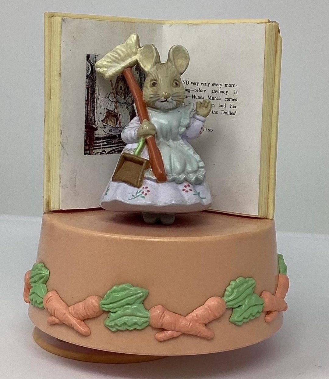 Vintage Beatrix Potter “the Tale of Two Mice” Music Box - Plays “rock-a ...
