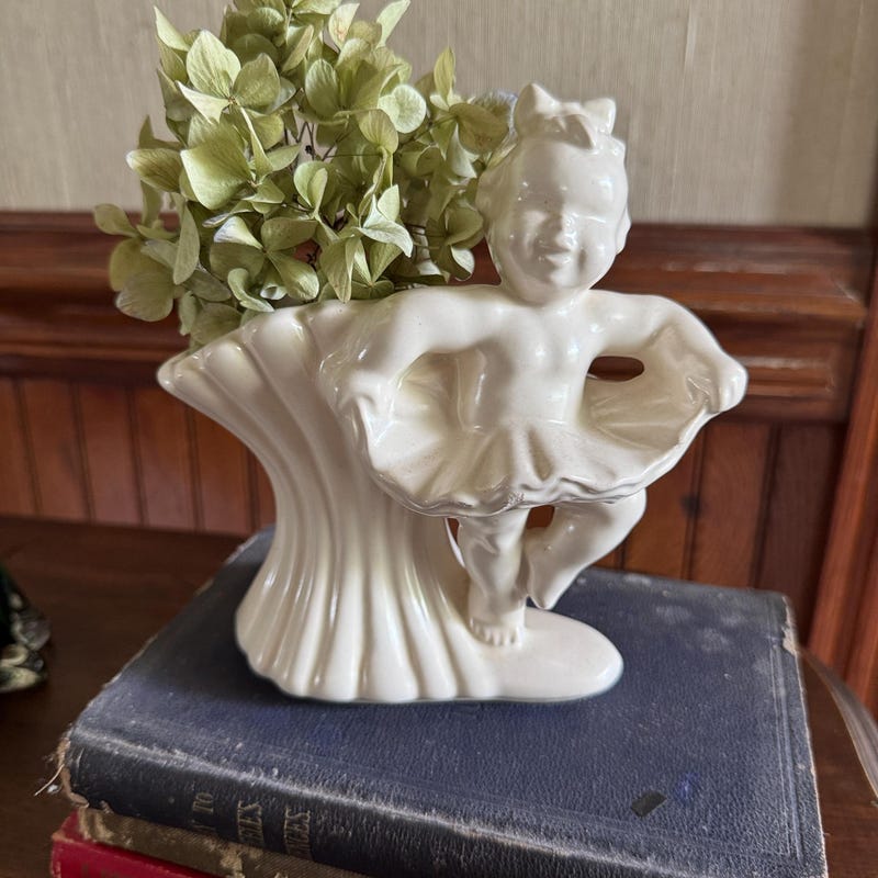 Vintage Ballerina Planter - Etsy