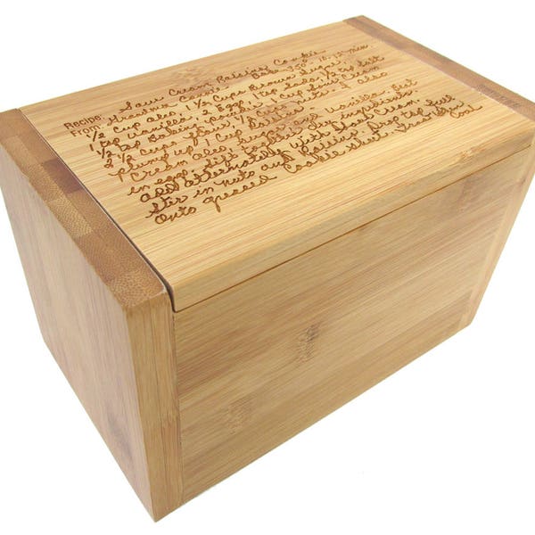 Recipe Box - Etsy