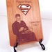 Personalized Real Wood Photo Greeting Card - Customized With Your Photo ...