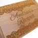 Personalized Recipe Box Lace Design Bamboo Recipe Box - Etsy