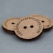 100 Custom Wooden Buttons Your Shop Name or Logo - Etsy