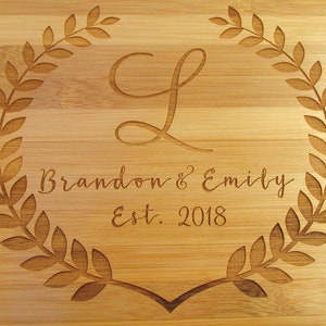 Personalized Cookbook Holder - Engraved Bamboo Recipe Stand - Wooden ...