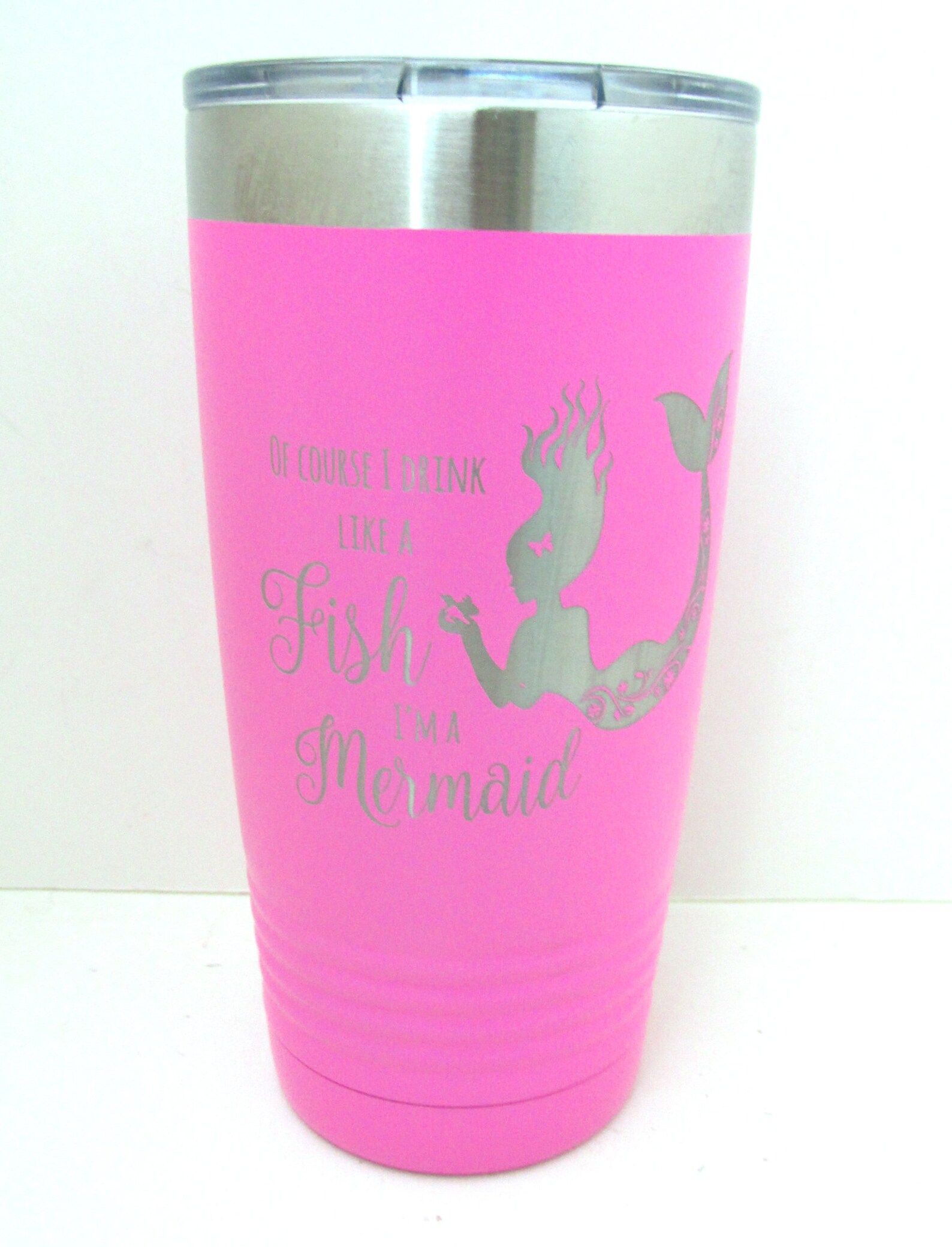 Mermaid Stainless Steel Tumbler 20 Oz Insulated Cup of - Etsy