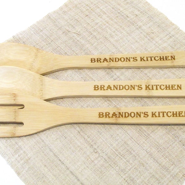 Bamboo Spoons Set - Etsy