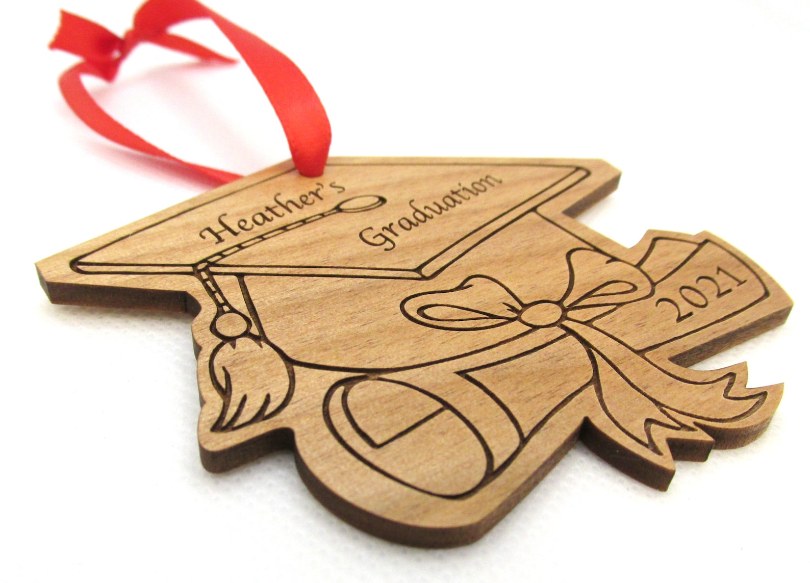 Personalized Graduation Ornament Custom Wooden Grad Ornament - Etsy