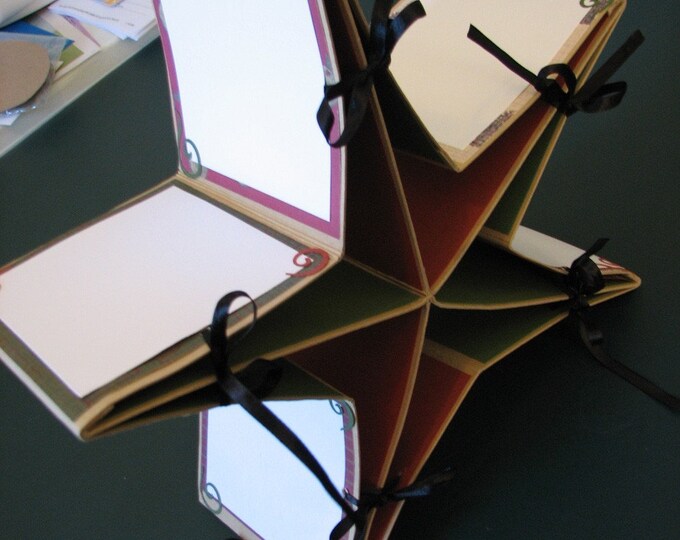 Star Shaped Scrapbook Photo Album - Etsy