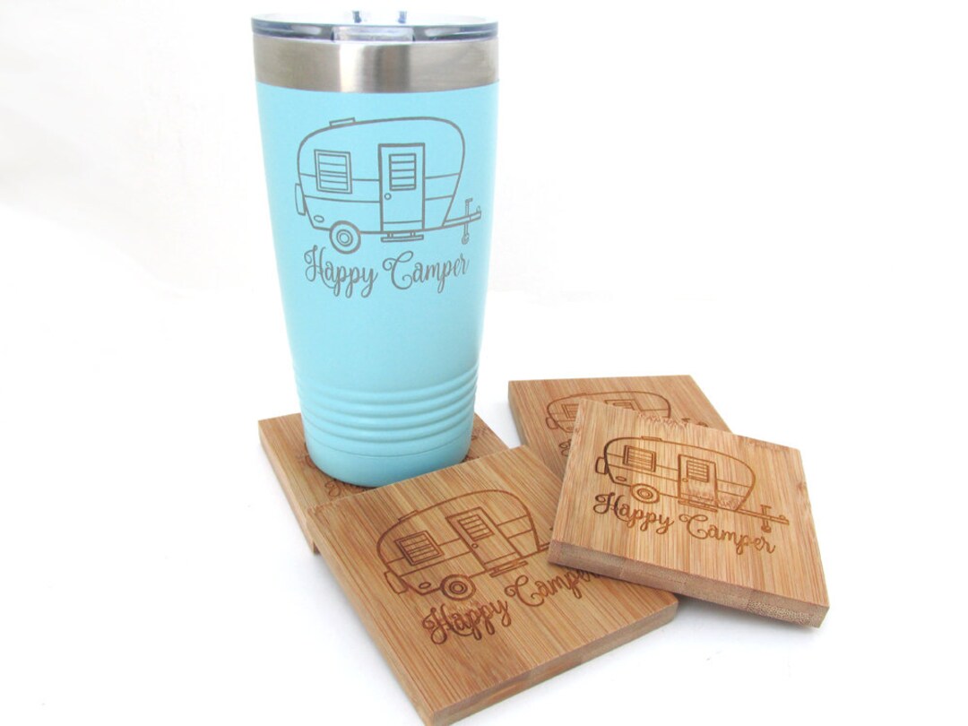 Happy Camper Gift Set - Camping Cup - Camping Tumbler - Camping ...