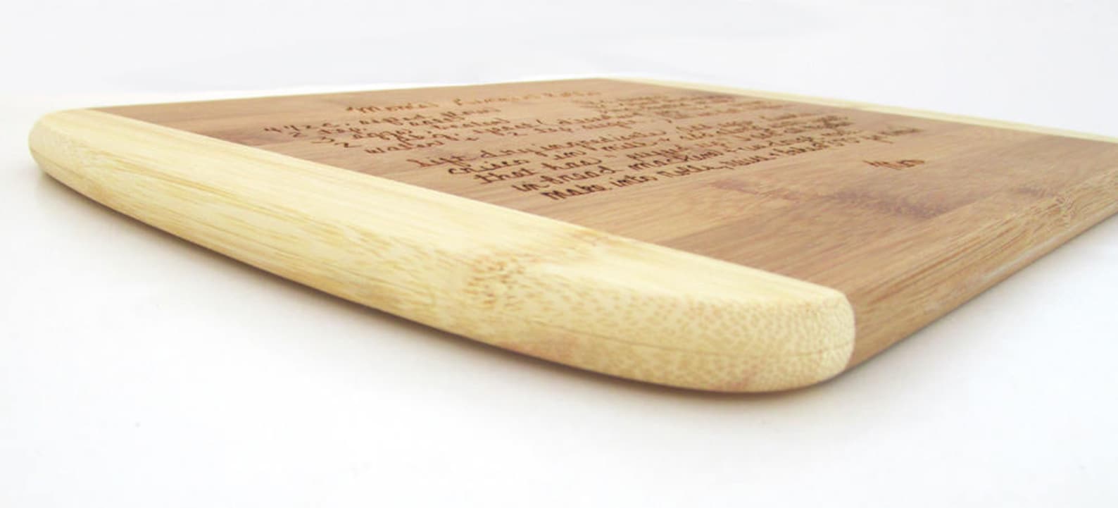 Handwriting Cutting Board Engraved With Your Handwriting | Etsy