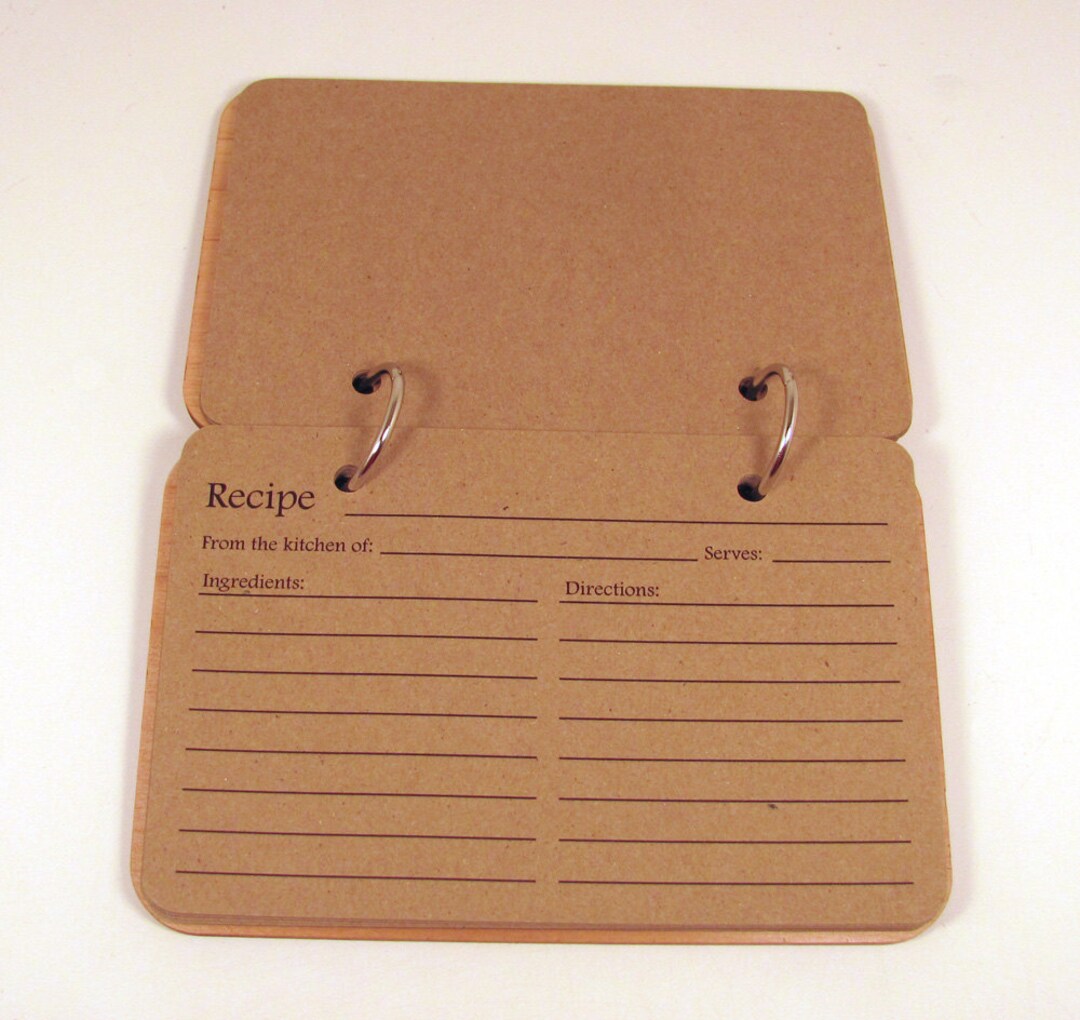 Extra Recipe Cards - 25 Cards - Etsy
