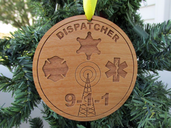 Dispatcher Wooden Christmas Ornament Dispatch Christmas Gift | Etsy