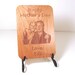 Personalized Real Wood Photo Greeting Card - Customized With Your Photo ...