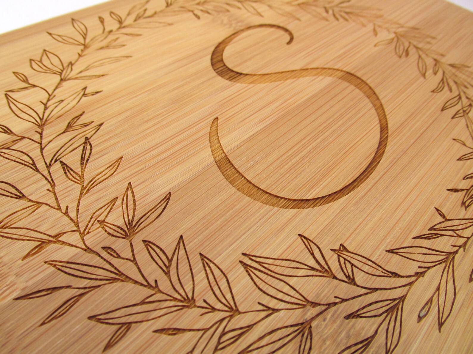 Personalized Book Stand Engraved Bamboo Recipe Stand - Etsy