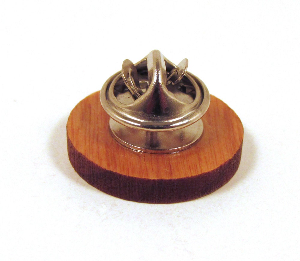 Anchor Wooden Tie Tack Lapel Pin - Etsy