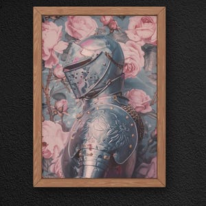 Medieval Knight in Shining Armor Fantasy Art Mythical Art Magical Art ...