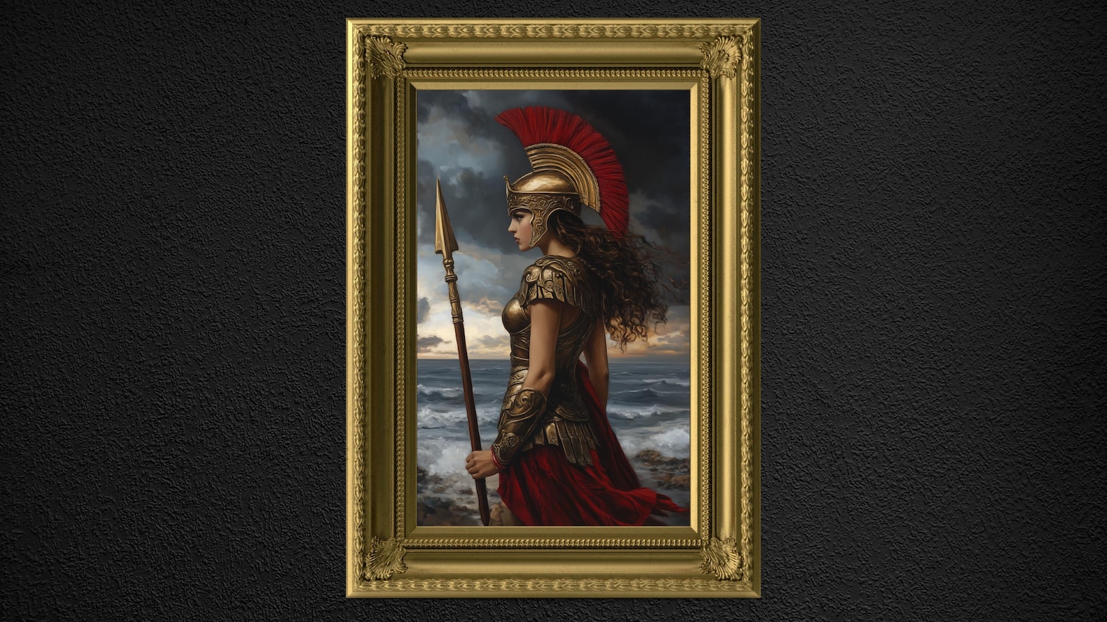 Athena Prints Mythos Greek God Art Print Wall Decor Vintage Style ...