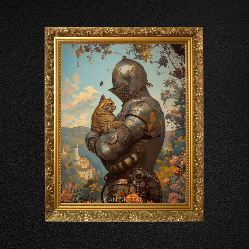 Fantasy Cat Art Prints - Etsy