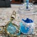 Liquid Shaker Keychains, Quicksand Bag of Fish Key Chain, Cute Kawaii ...