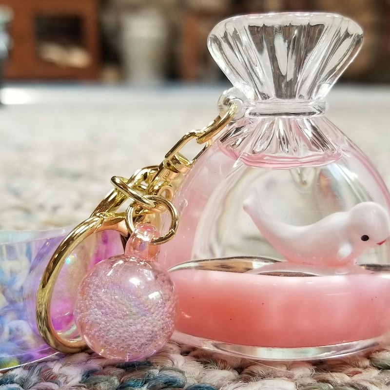 Liquid Keychain - Etsy