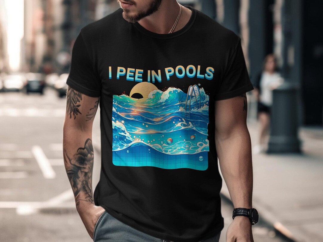 I Pee in Pools Funny Clip Art, PNG Digital Download, Shirt Decals, T ...