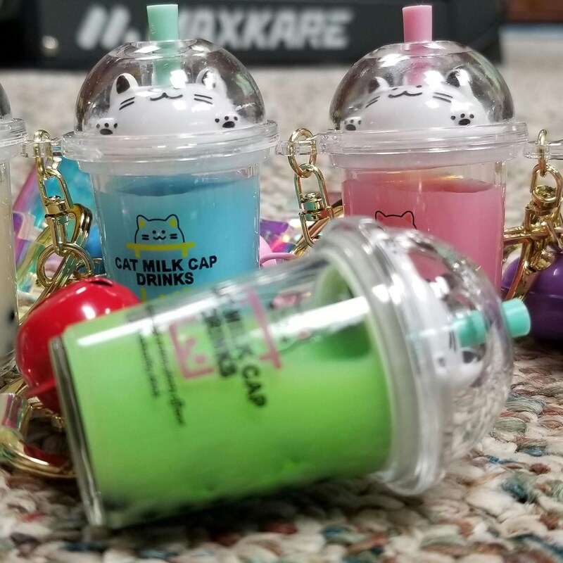Boba Tea Keychain - Etsy