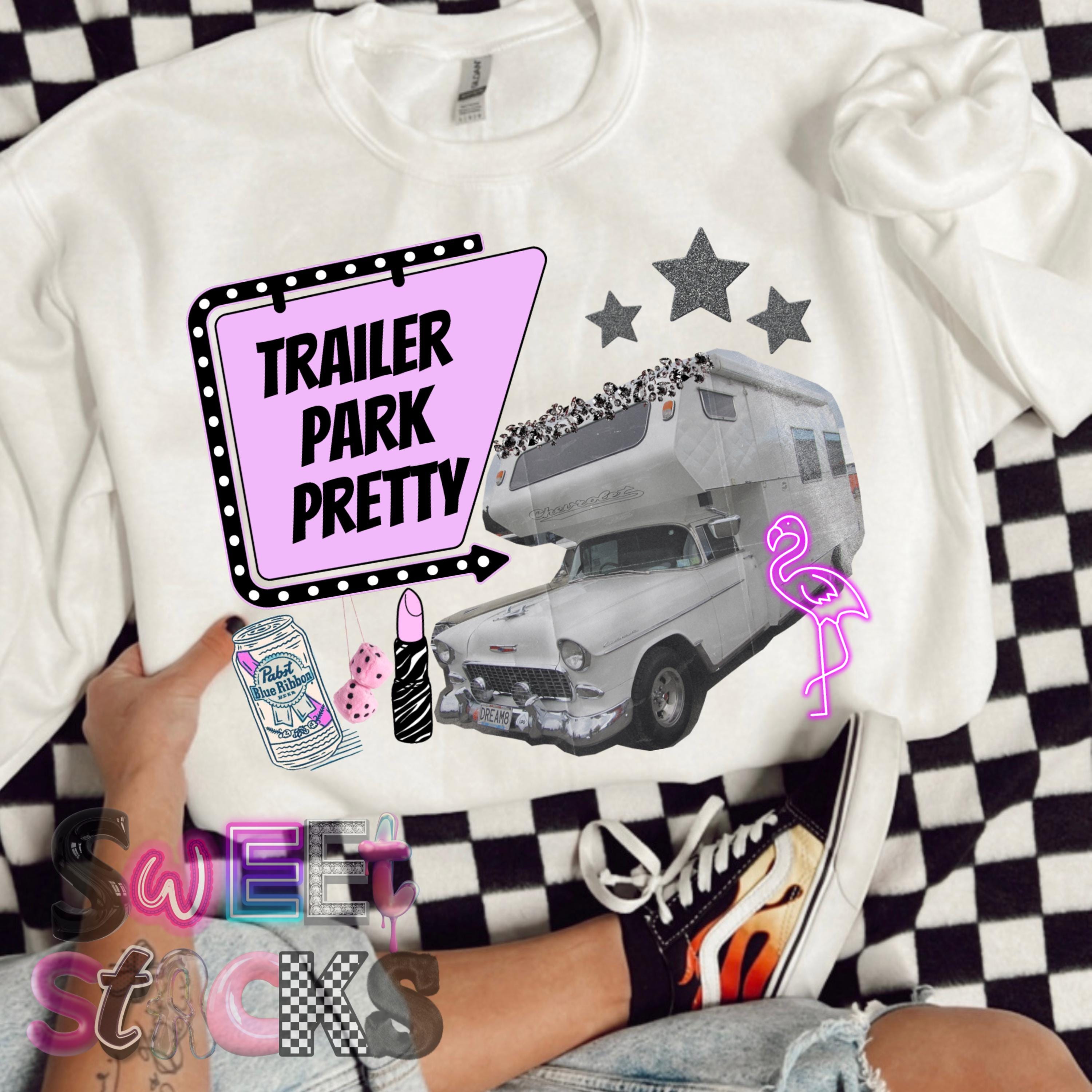Trailer Park Pretty PNG, Trending PNG - Etsy