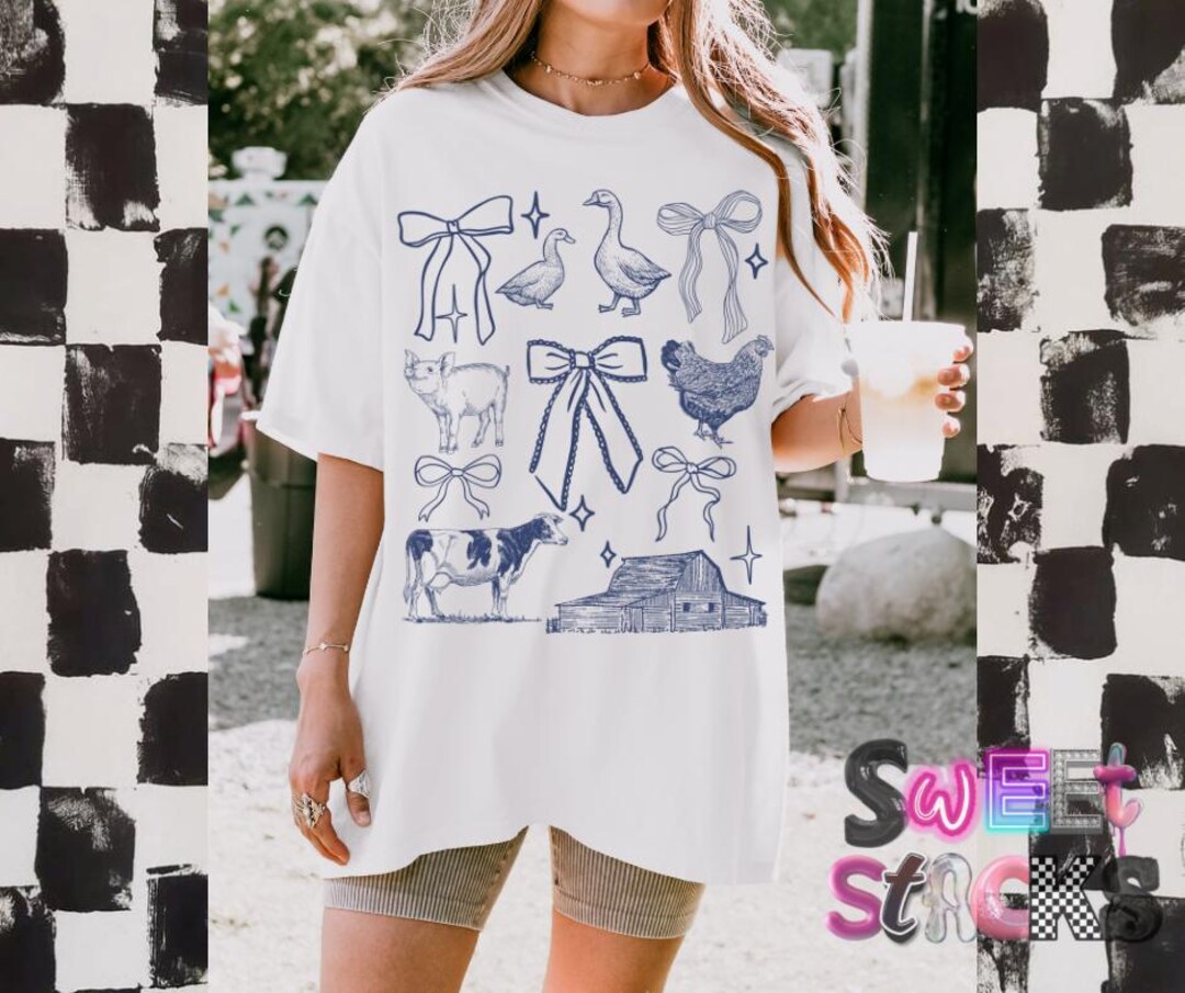 Trending Farm Coquette PNG - Etsy