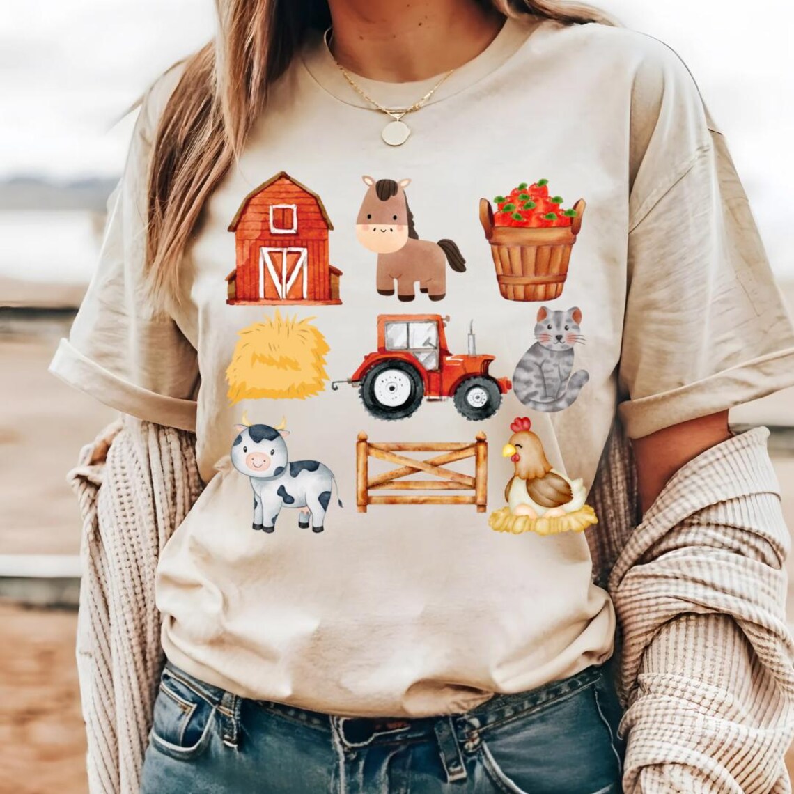 Farm Coquette PNG, Barn Png, Farm Png, Farm Animals Png, Shirts for ...