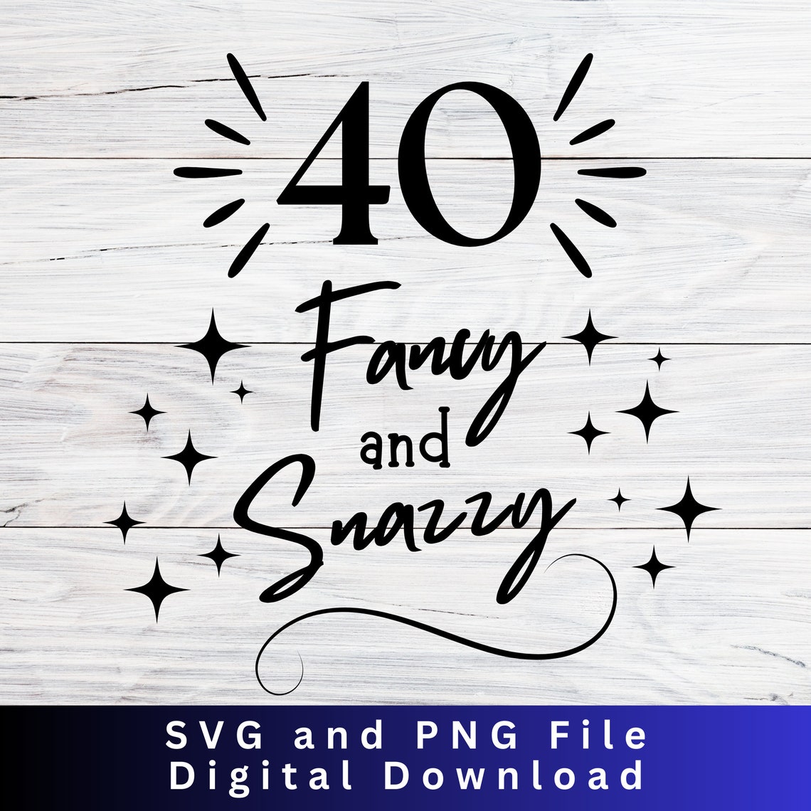 40th Birthday SVG, 40th Birthday PNG, 40th Svg, 40th Birthday Svg Png ...