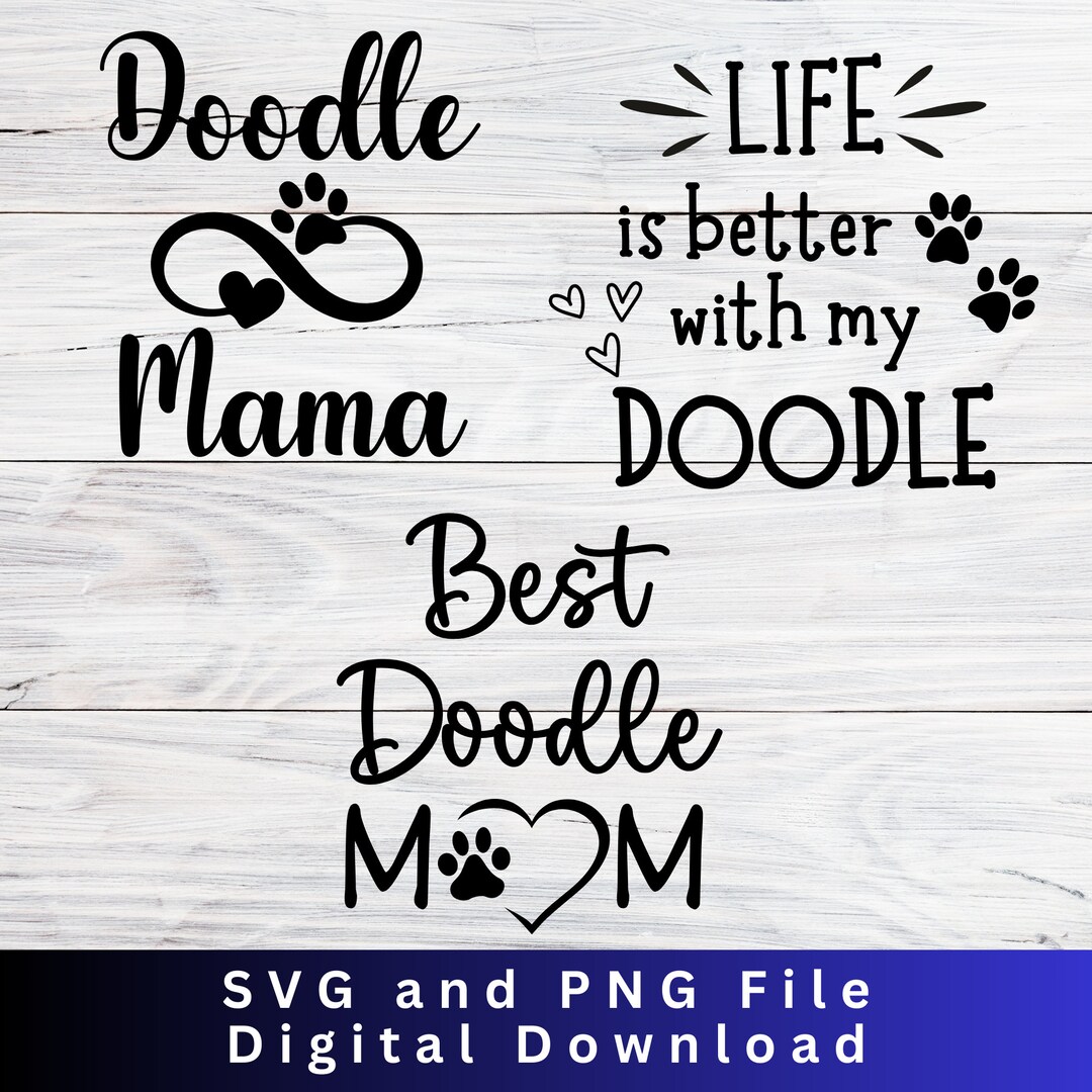 Doodle Mom PNG, Doodle Mom SVG, Doodle Mama Png, Doodle Mama Svg ...