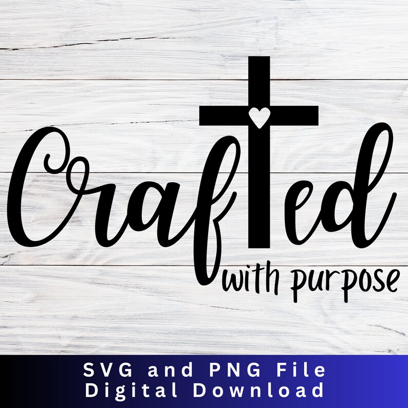 Ephesians 2 10 SVG PNG, Crafted With Purpose SVG, Scripture Svg ...