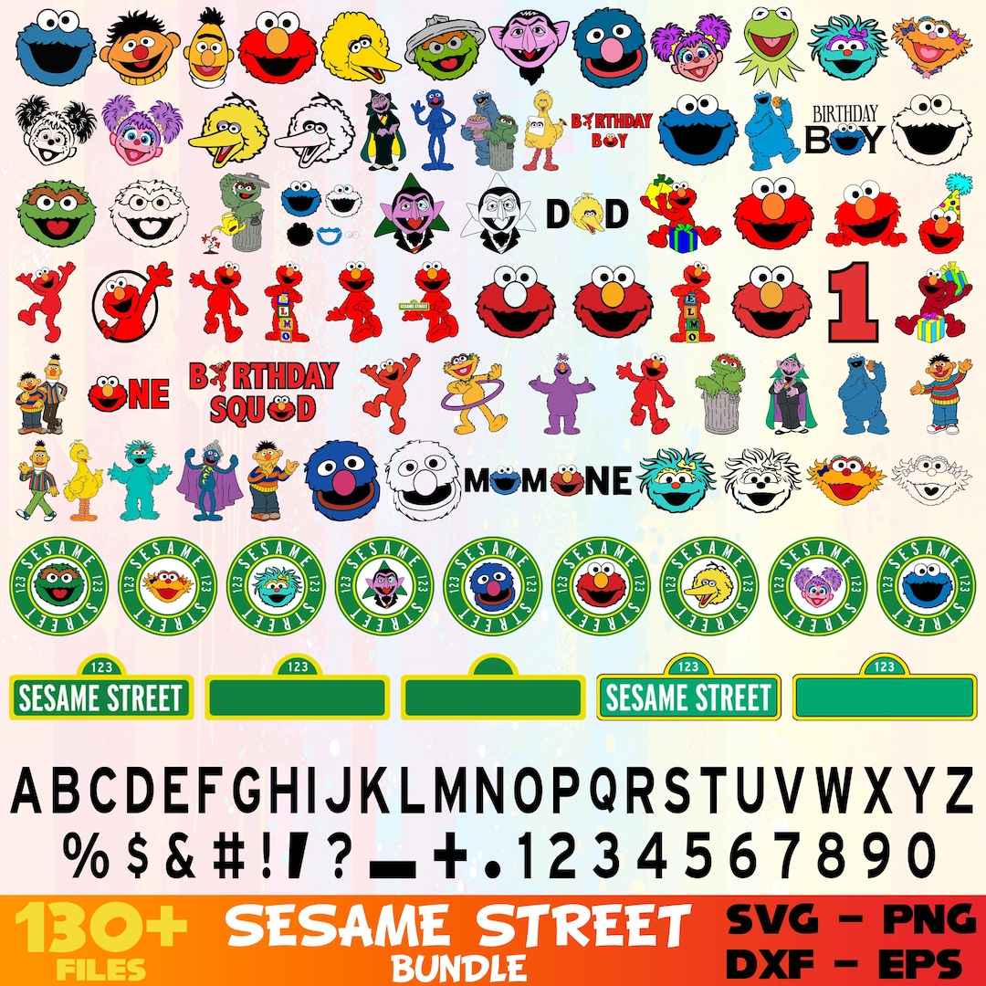 525+ Files, 130+ Unique Designes, Street Monsters Characters Layered ...