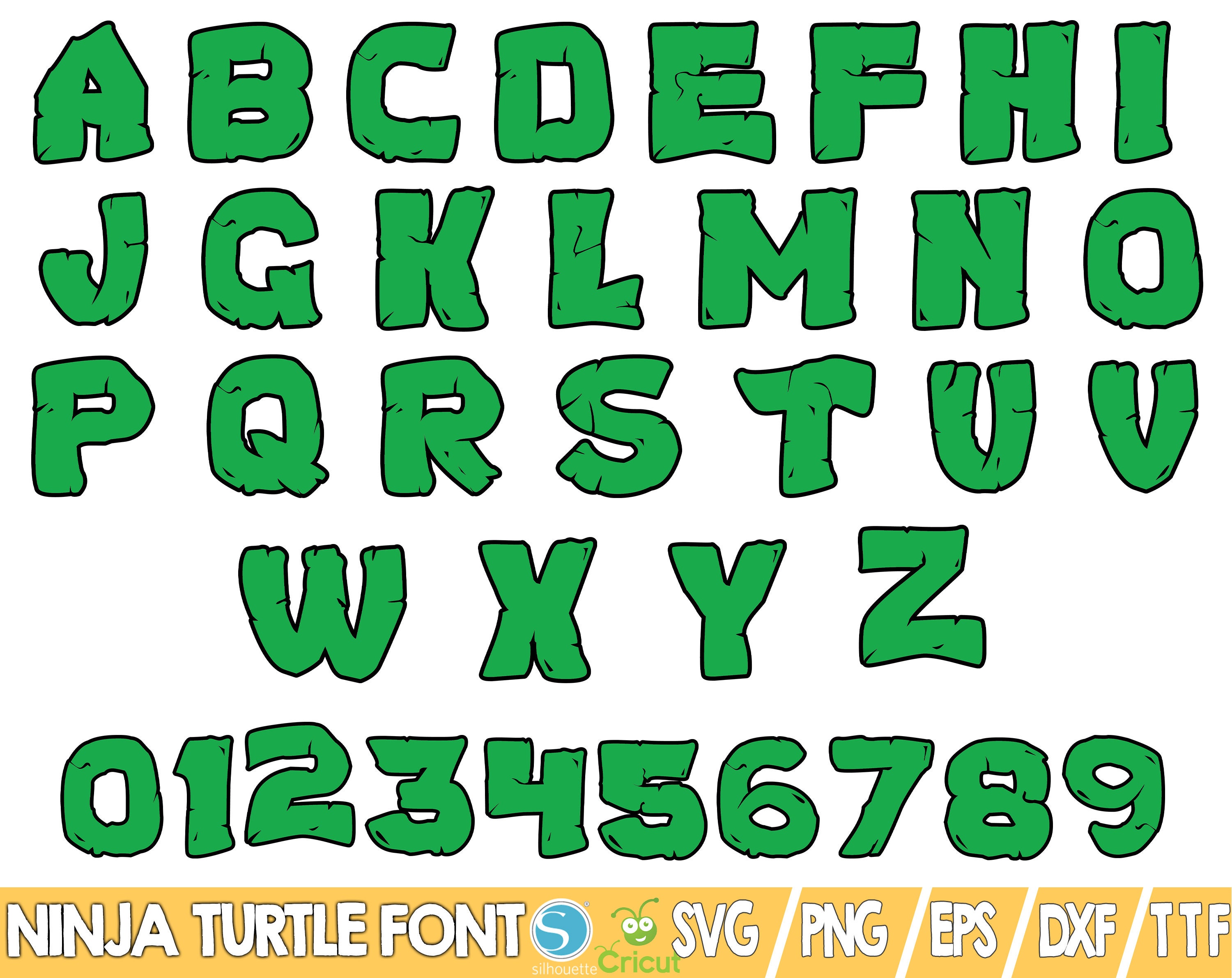 Tmnt Font Group | Teenage Mutant Ninja Turtles T Shirt | EMP