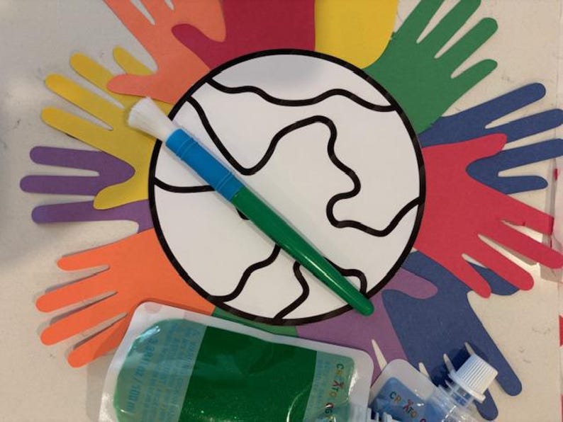 Love is All Around the World Craft and Story Box– Children’s Book ...