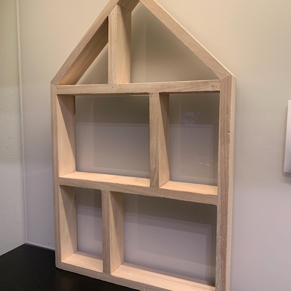 House Shaped Shelf - Etsy UK