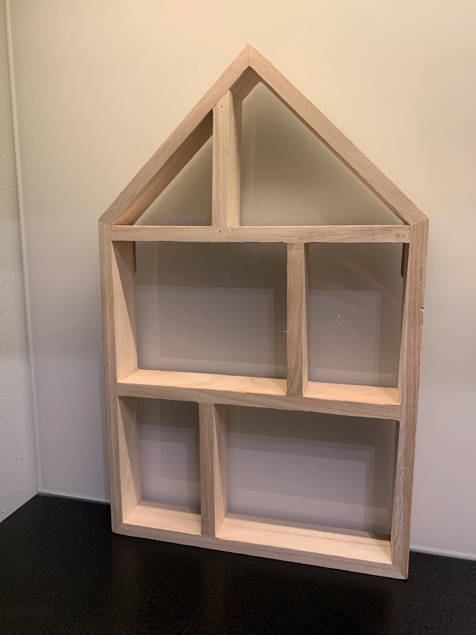 Home Decor Shelf - Wooden House - Etsy