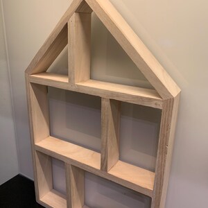 Home Decor Shelf - Wooden House - Etsy