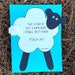Spring Sheep Bible Craft for Kids Psalm 23:1 - Etsy