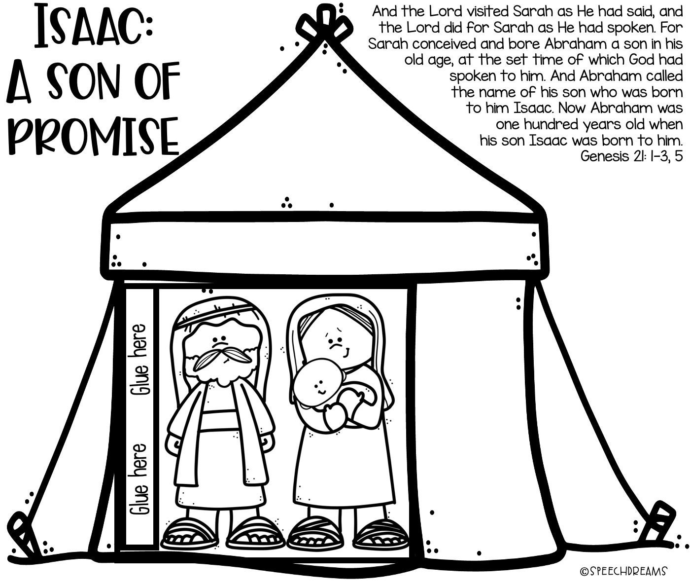 Abraham and Sarah Bible Craft for Kids - Etsy Ireland