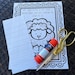 Sheep Bible Craft for Kids John 10 Verse 27 Summer Activities - Etsy